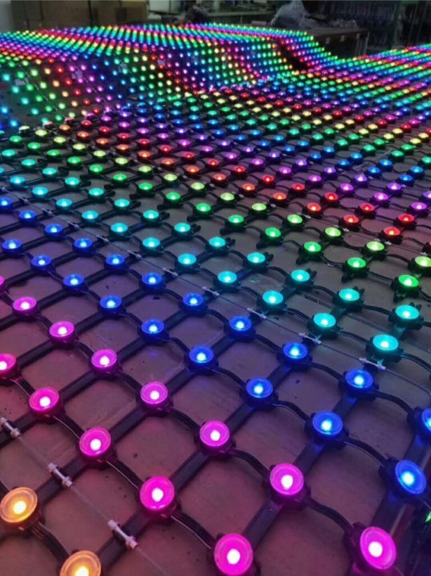 LED Mesh Screen | Ultra-Light, Transparent & IP67 for Outdoor Displays