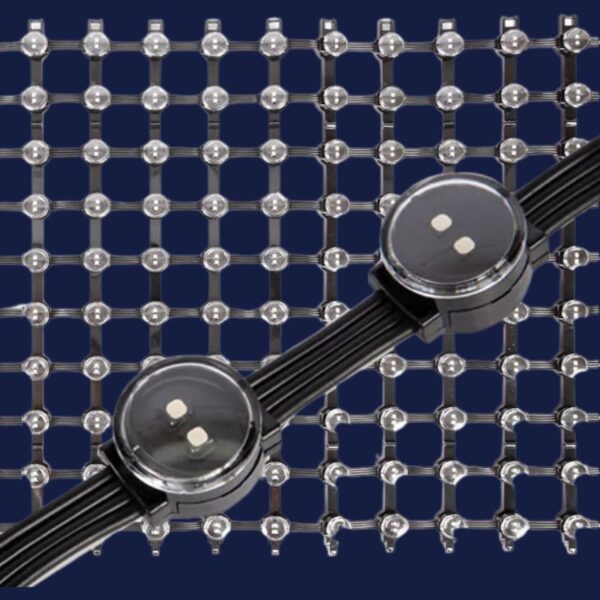 Flexible LED Mesh Display for Building Facades & Advertising | Up to 80 ...