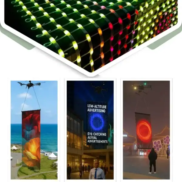 Drone Flying LED Screen – Innovative Aerial Displays for Events ...