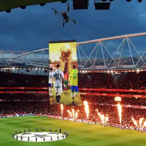 Drone Flying LED Screen – Innovative Aerial Displays for Events ...